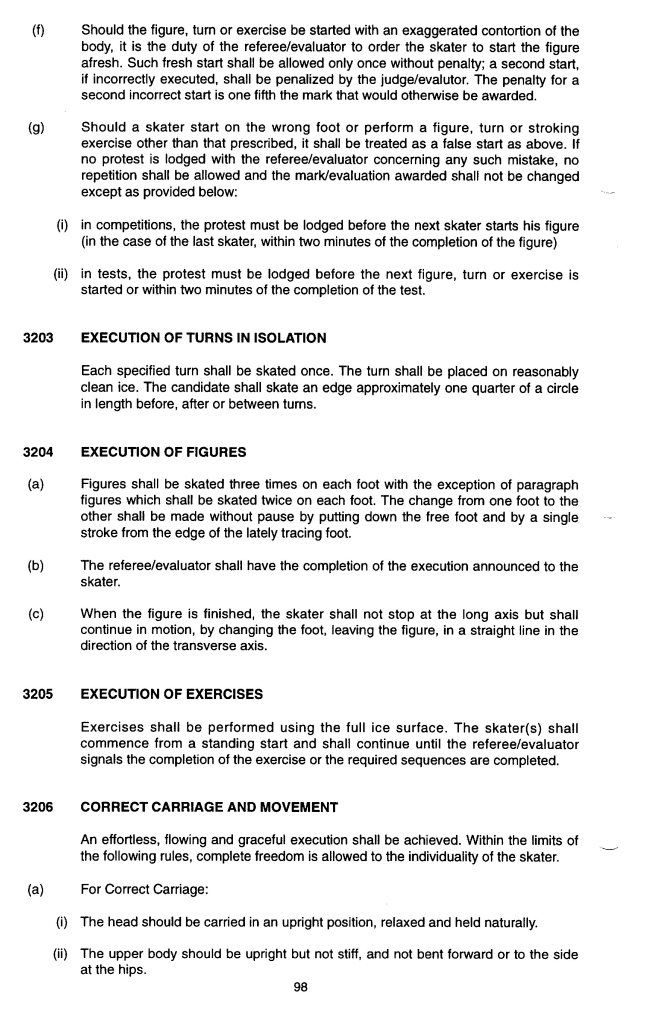 Compulsory Figures: Technical Guidelines, Diagrams, and Tests | All ...